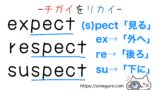 【英語】except/expectの意味の違いと使い分け(スペルが似ている単語シリーズ)